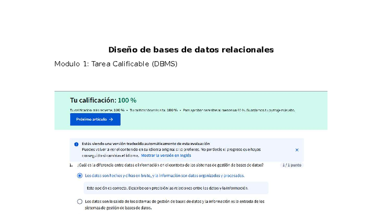 Diseño de bases de datos relacionales Tareas - SQL for data science - Diseño de bases de datos ...