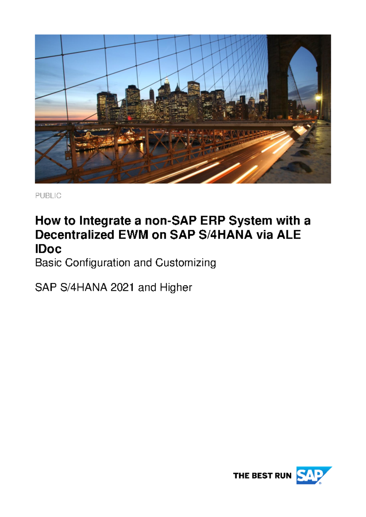 IDoc Integration Guide for Non-SAP ERP with EWM in S4H: Config & Setup ...