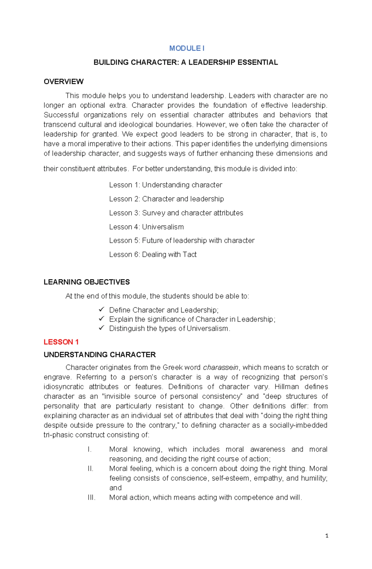 CORAD - Correctional Administration Notes - Reviewer for Exams - Studocu