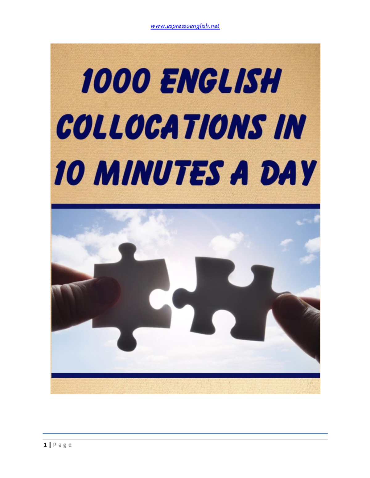 1000 English Collocations: A Comprehensive Guide to Fluency - Studocu