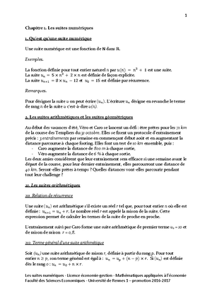 PDF 5 Suites et séries numériques (exercices corrigés) - Suites et ...