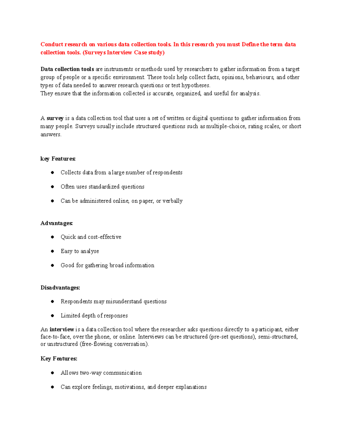 Data Collection Tools: Surveys, Interviews, and Case Studies Explained ...