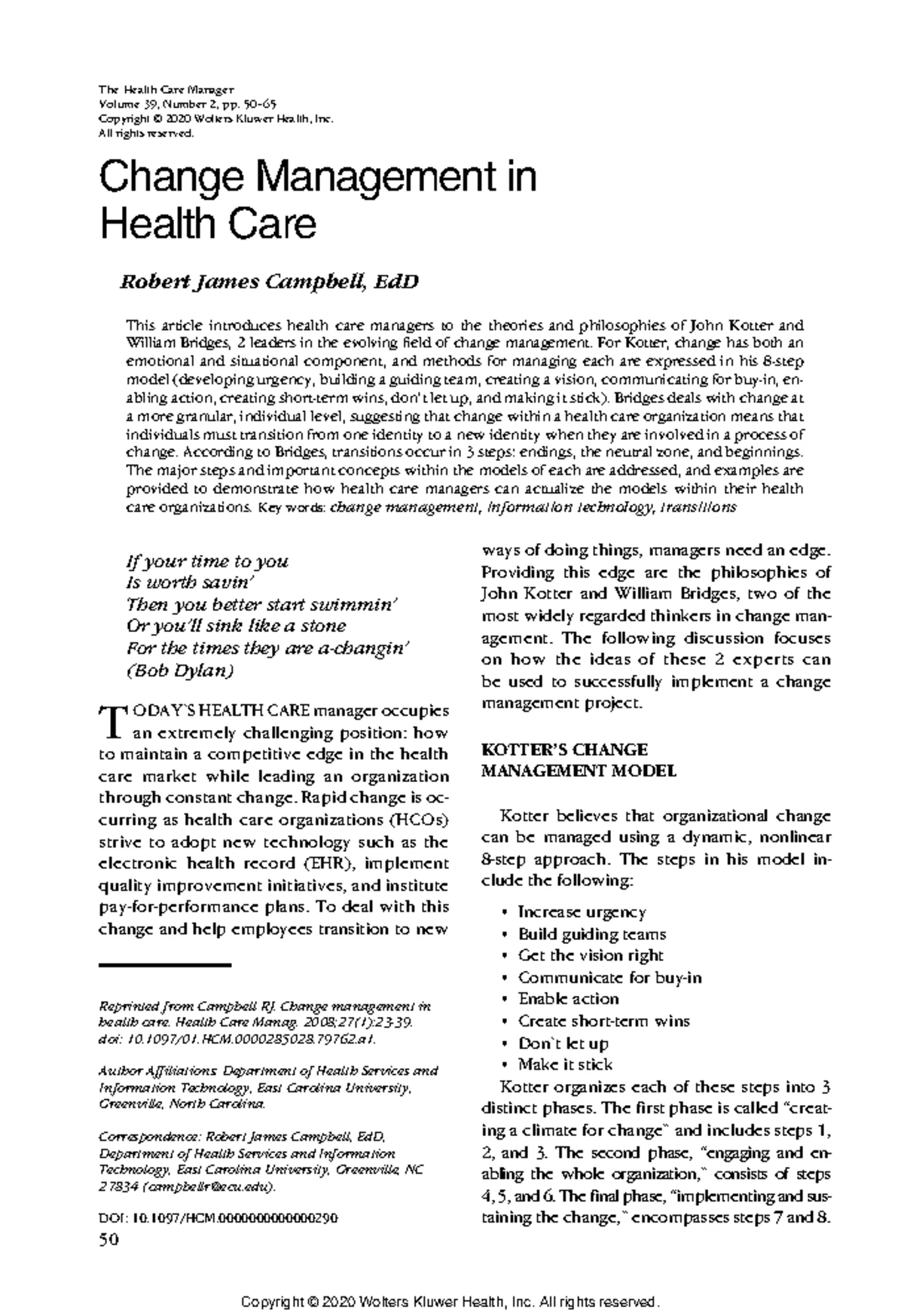 HIM 220 Milestone Three - Module Three: Implementation 1 5-2 Final ...