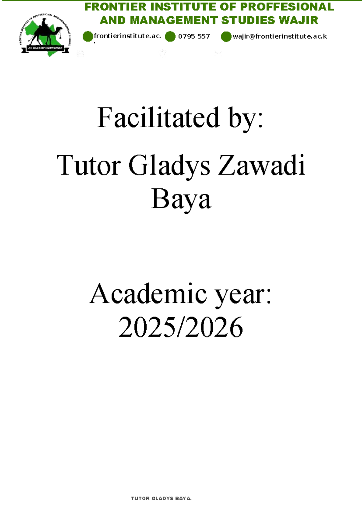 Principles of Management (Course Code: PM101) - Chapter 1 Overview - Studocu