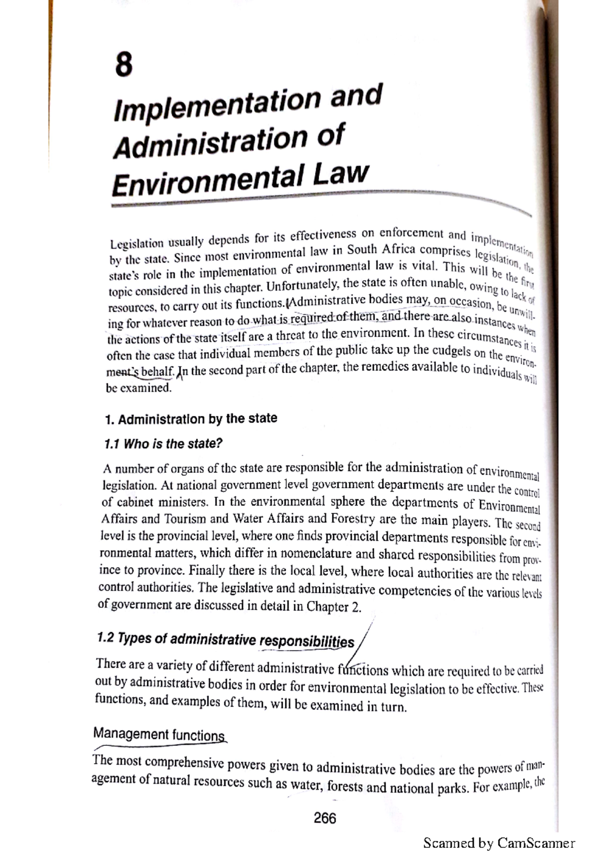 PEL 2641 Chapter 8-planning and Environmental law - PEL2541 - Studocu