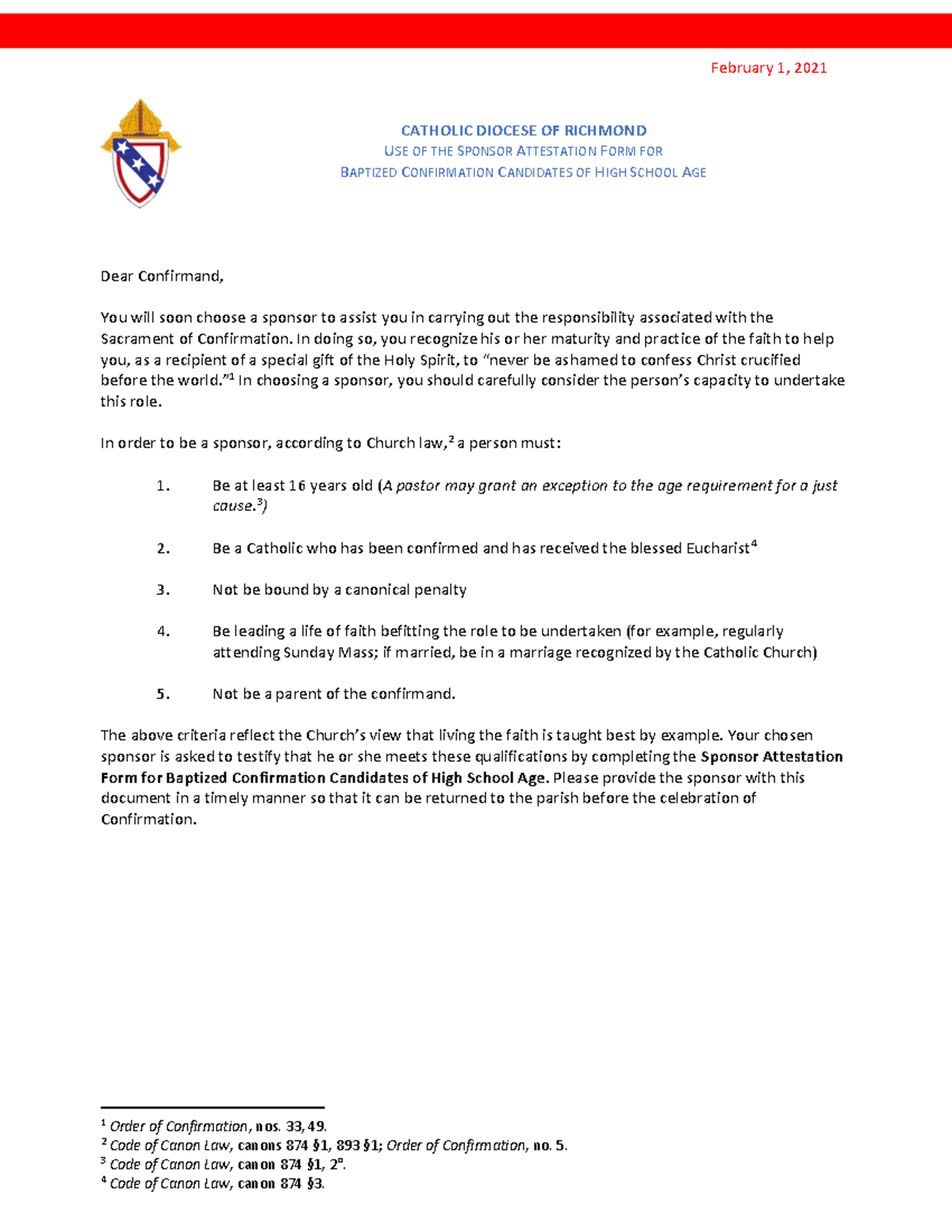 FILE 7829 - Guidelines for Sponsor Attestation for Confirmation - Studocu