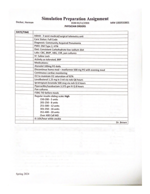sherpath lessons EAQ elsevier ms1 wk2 - Exit Performance Week 2 EAQ Due ...