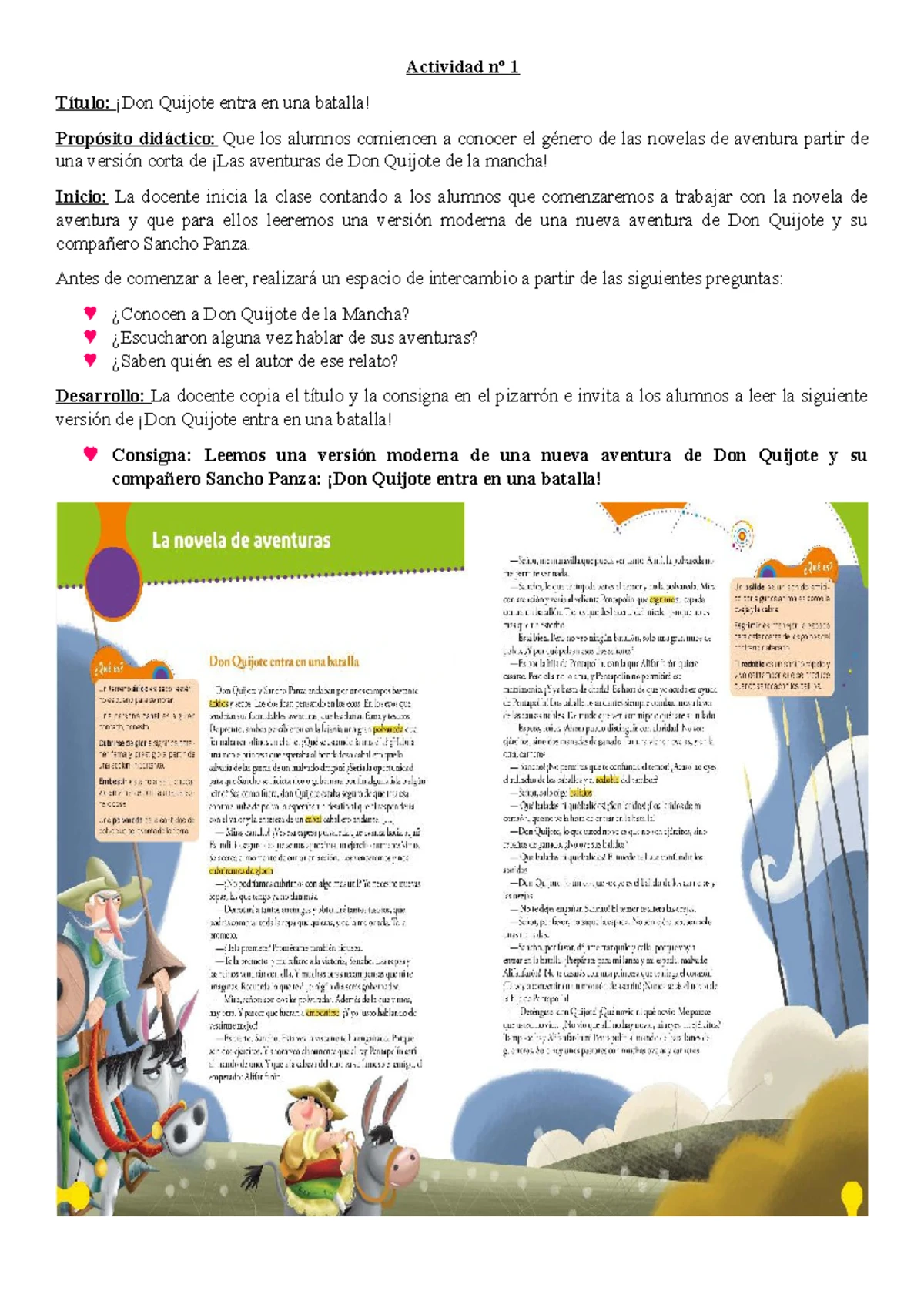 Actividades Estofado DEL LOBO - Se leerá el cuento: El estofado del ...