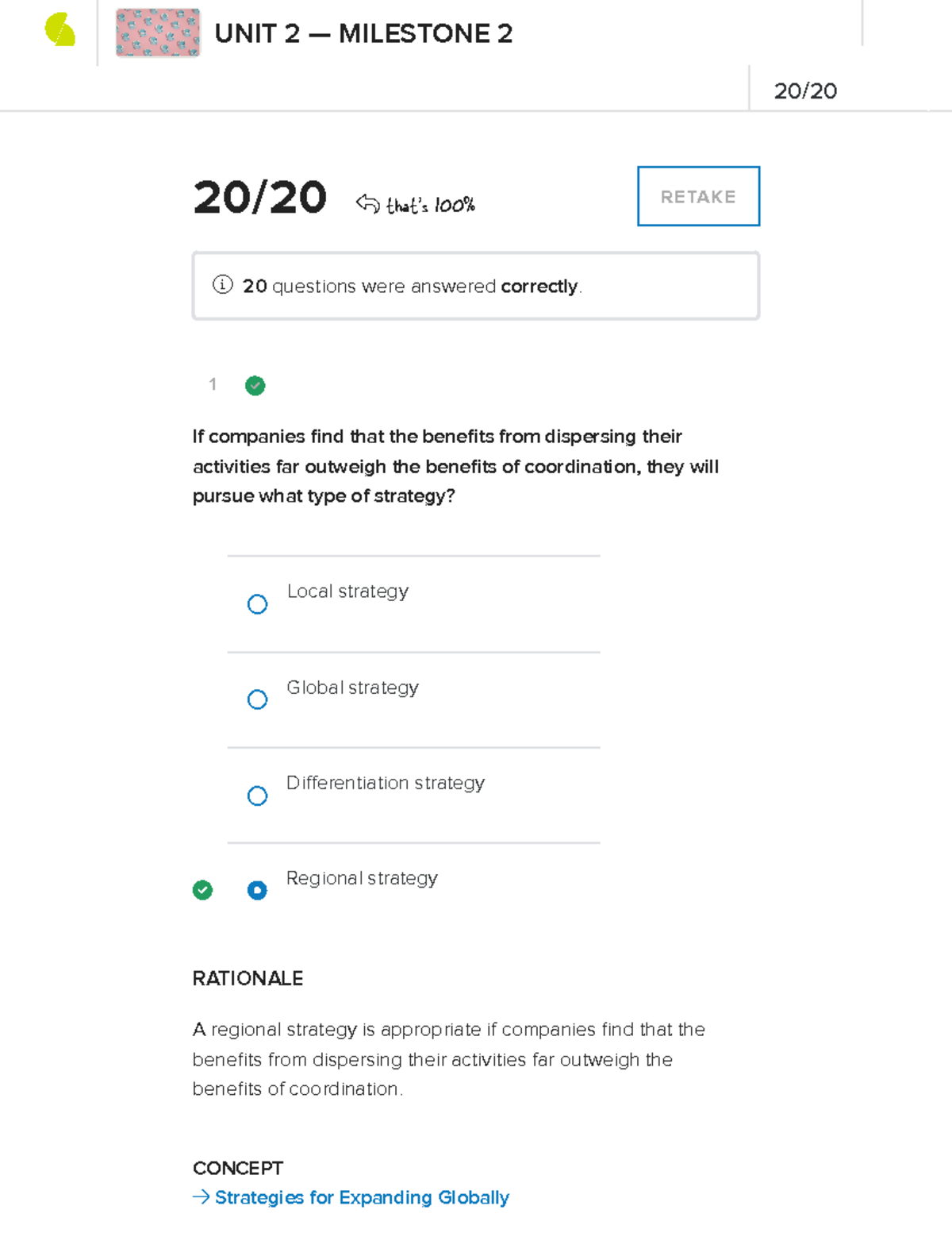 Global Strategy: Milestone 2 - Concepts and Insights for Expansion ...
