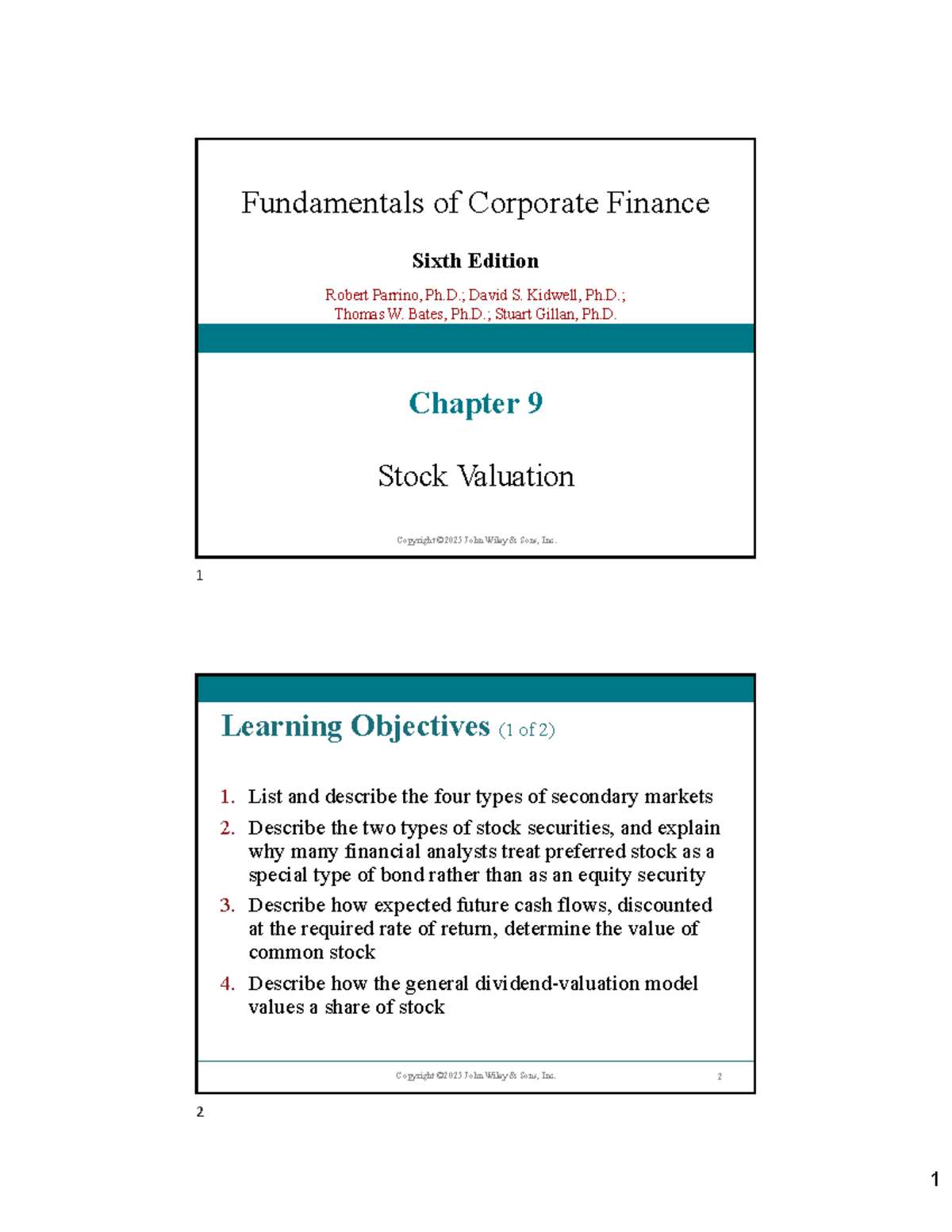 Stock Valuation: Understanding Dividend Models (FIN 101) - Studocu