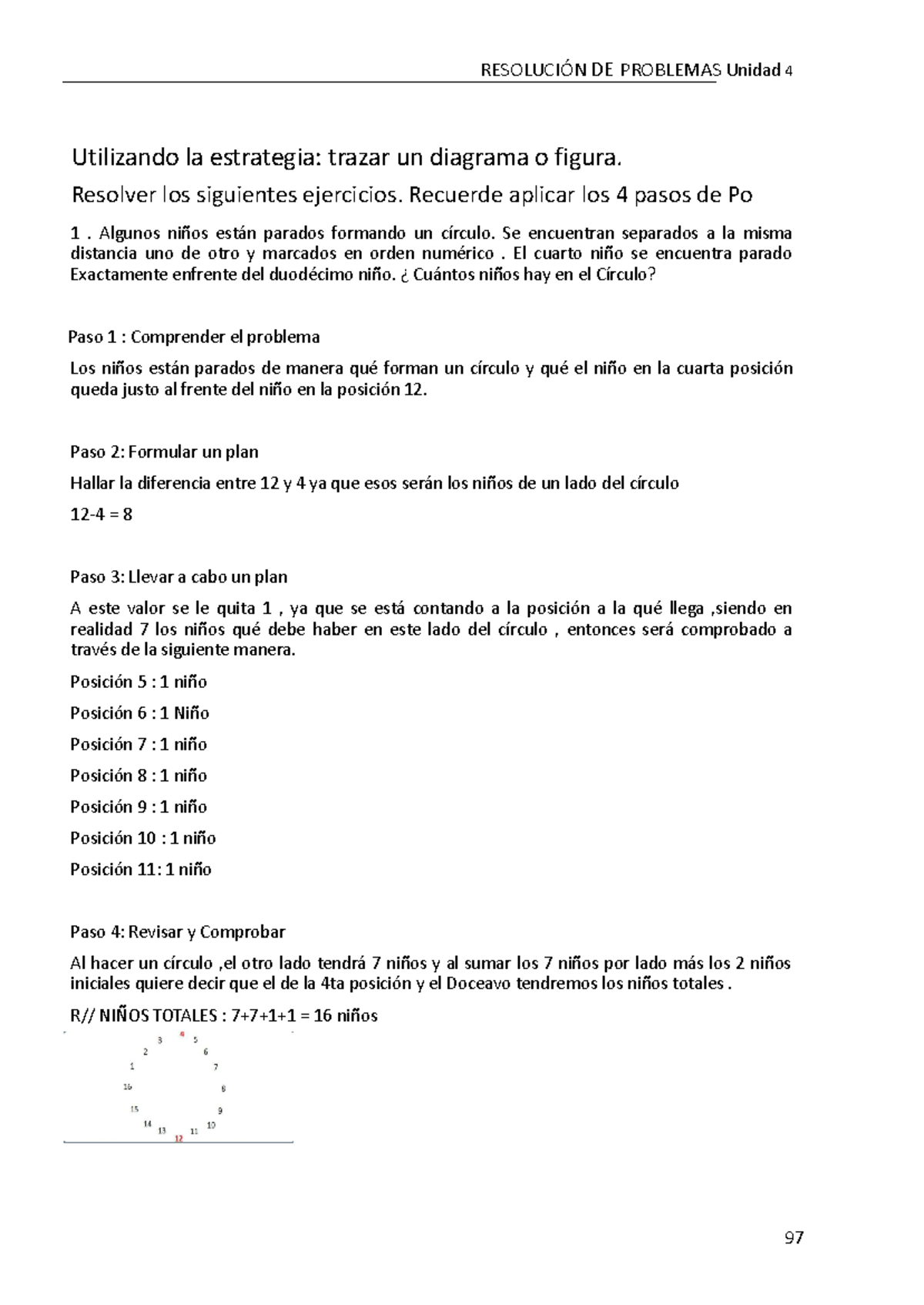 Ejercicios N8 - RESOLUCIÓN DE PROBLEMAS Unidad 4 Utilizando la ...