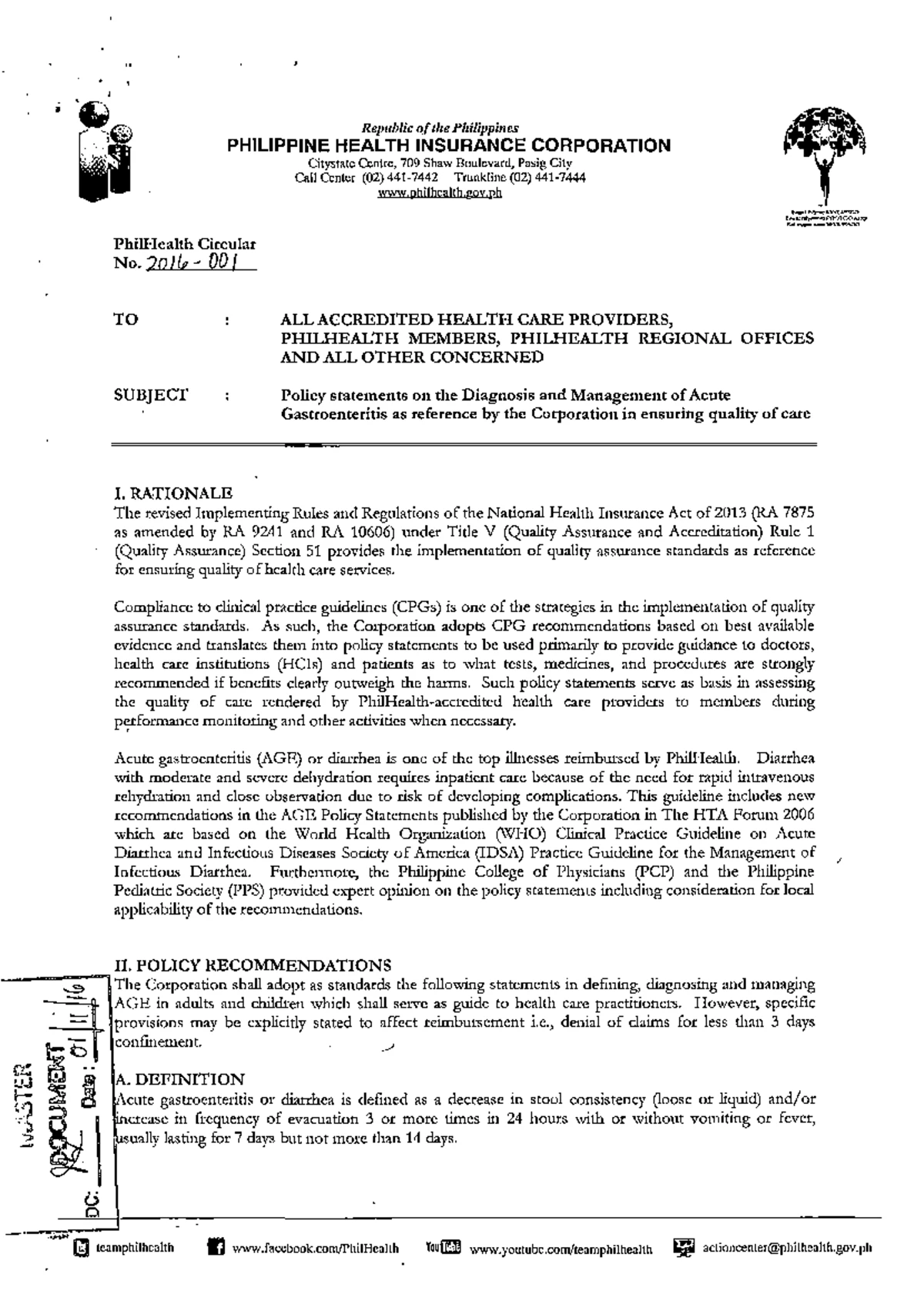 DOH UHC 2023 Survey Concept Note for Monitoring & Evaluation - Studocu