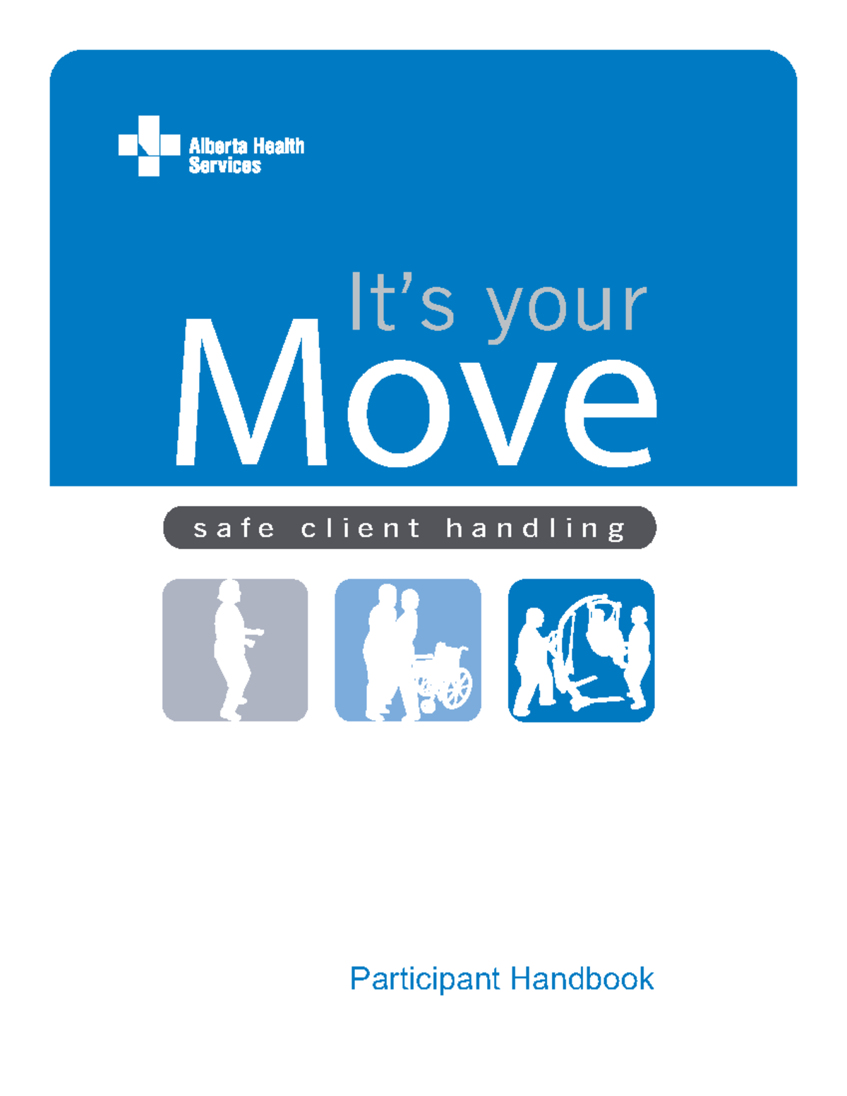 It's Your Move: Safe Client Handling Participant Handbook (AHS 2010 ...