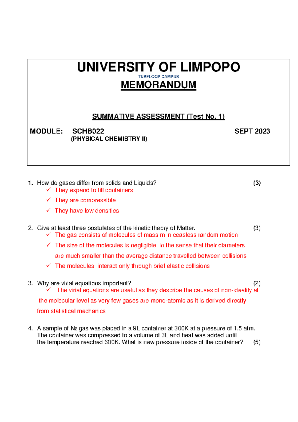 Revised MEMO SCHB022 T1b - How do gases differ from solids and Liquids ...