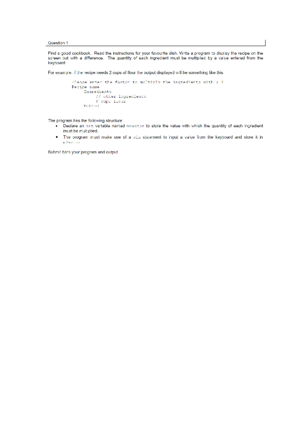 COS1512-24-Y: Assessment 1 Attempt Review and Quiz Results - Studocu