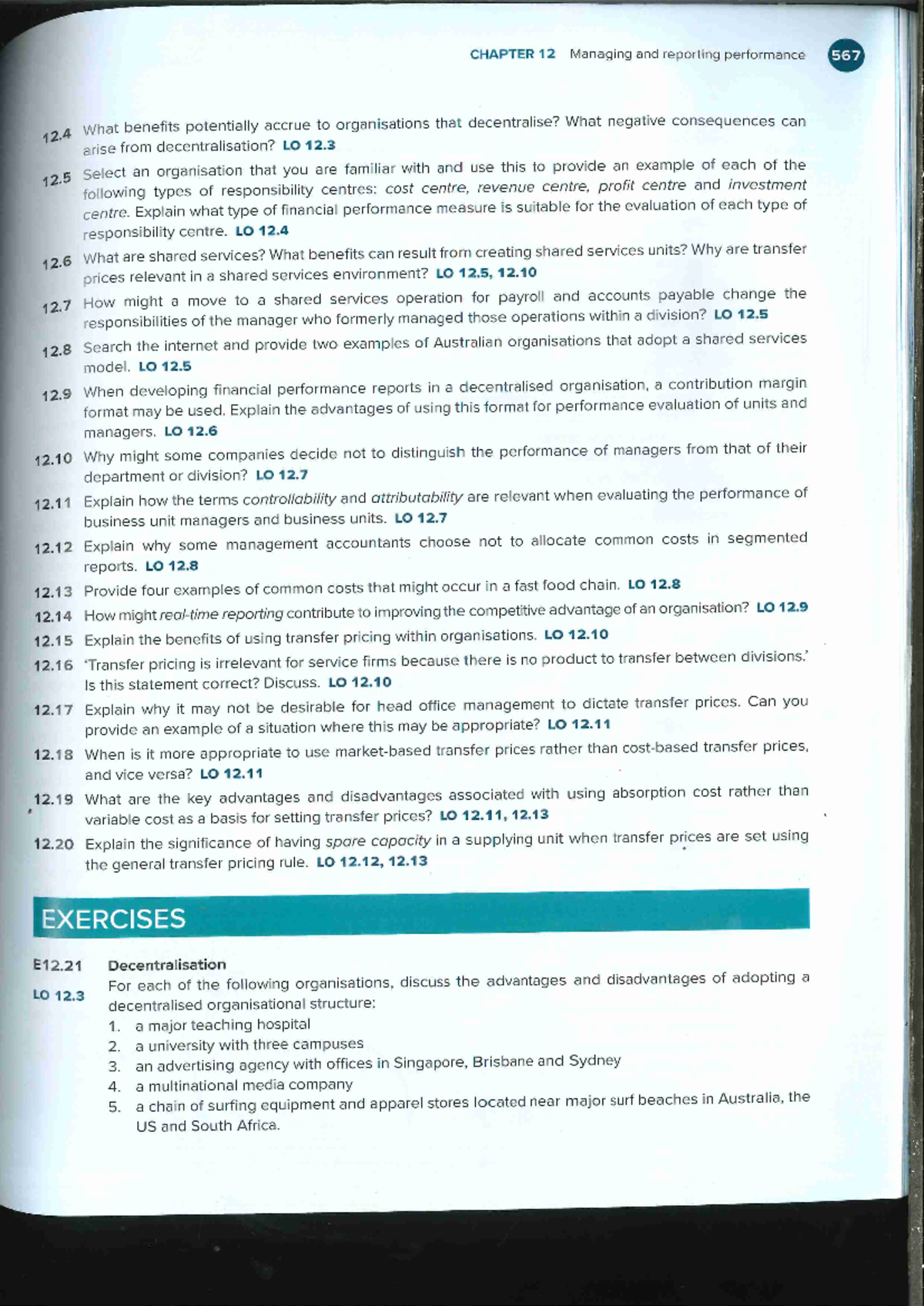 Topic 9 Tutorial Questions - Managerial Accounting - Studocu