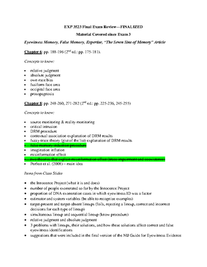 Episodic Memory Overview and Key Concepts - PSY 101 Lecture Notes ...