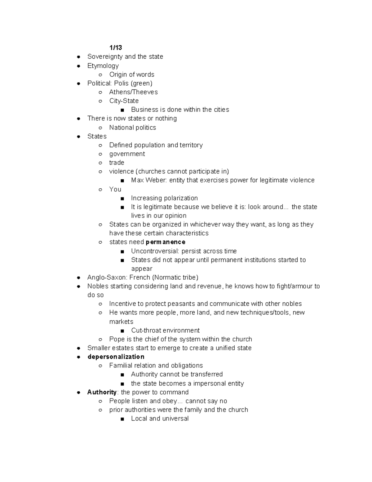 Hobbes and the Nature of Sovereignty: Analyzing Political Authority - 1 ...