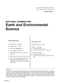 earth and environmental - Grade: 12 - New South Wales Higher School ...