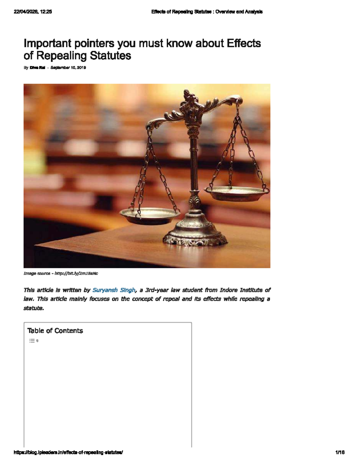 12:25 Effects of Repealing Statutes: Key Insights and Analysis - Studocu