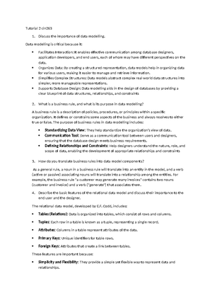 A1 - ERD DIAGRAM - CIN623 DATABASE DESIGN AND PROGRAMMING Individual ...