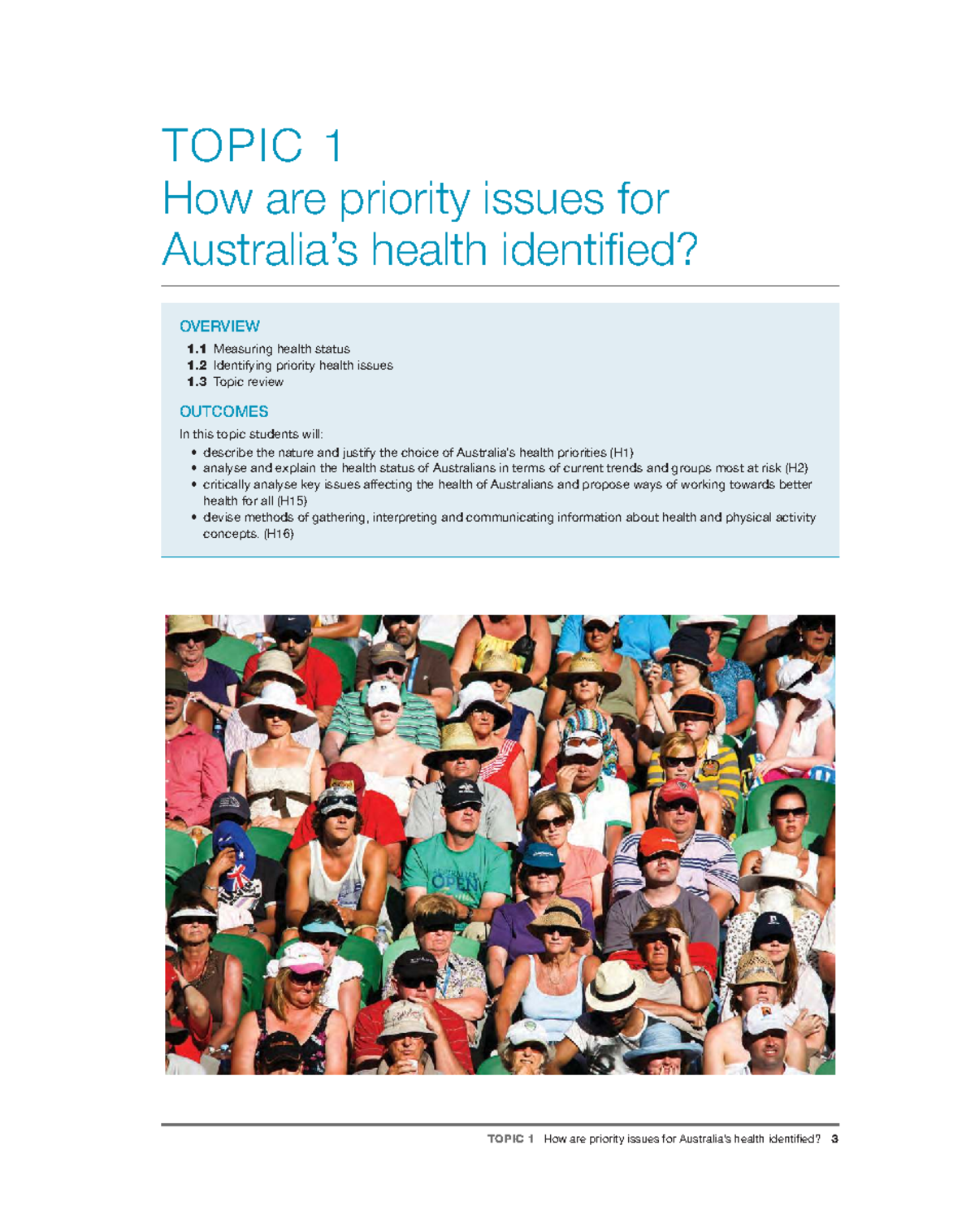 HSC CORE 1: Identifying Health Priority Issues in Australia - Studocu
