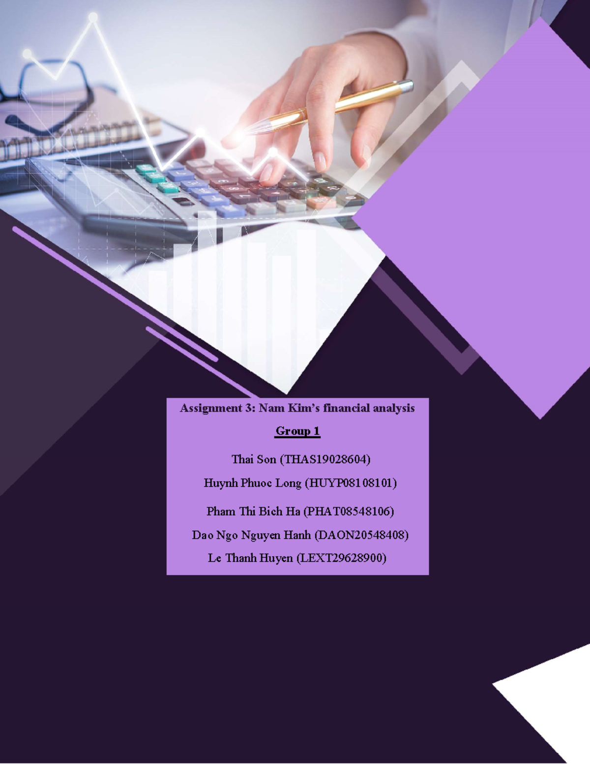 Financial Analysis of NKG vs HPG: Assignment 3 (THAS19028604) - Studocu