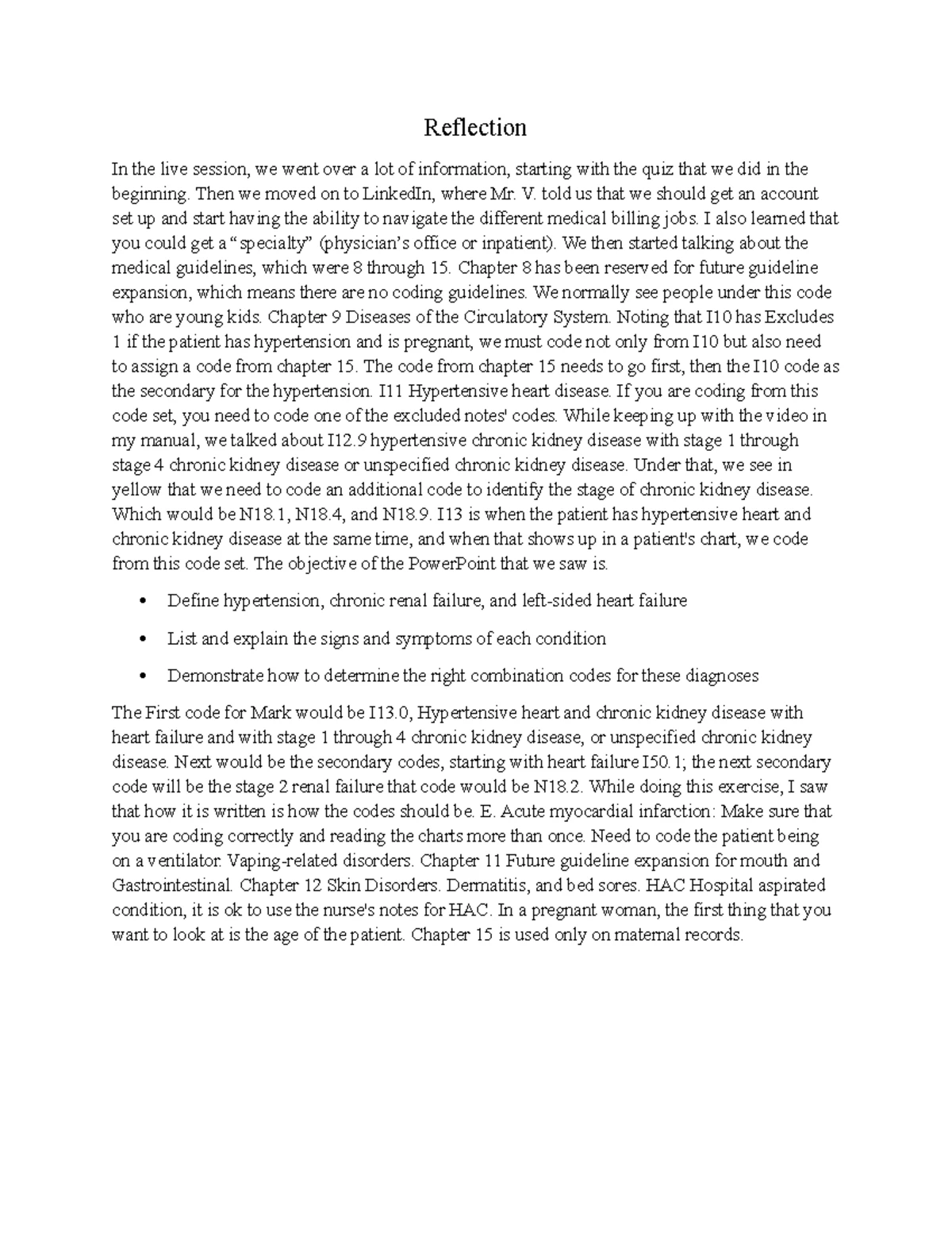 MCCG137 Final Exam ICD-10-CM Extra Coding Practice Worksheet - Studocu