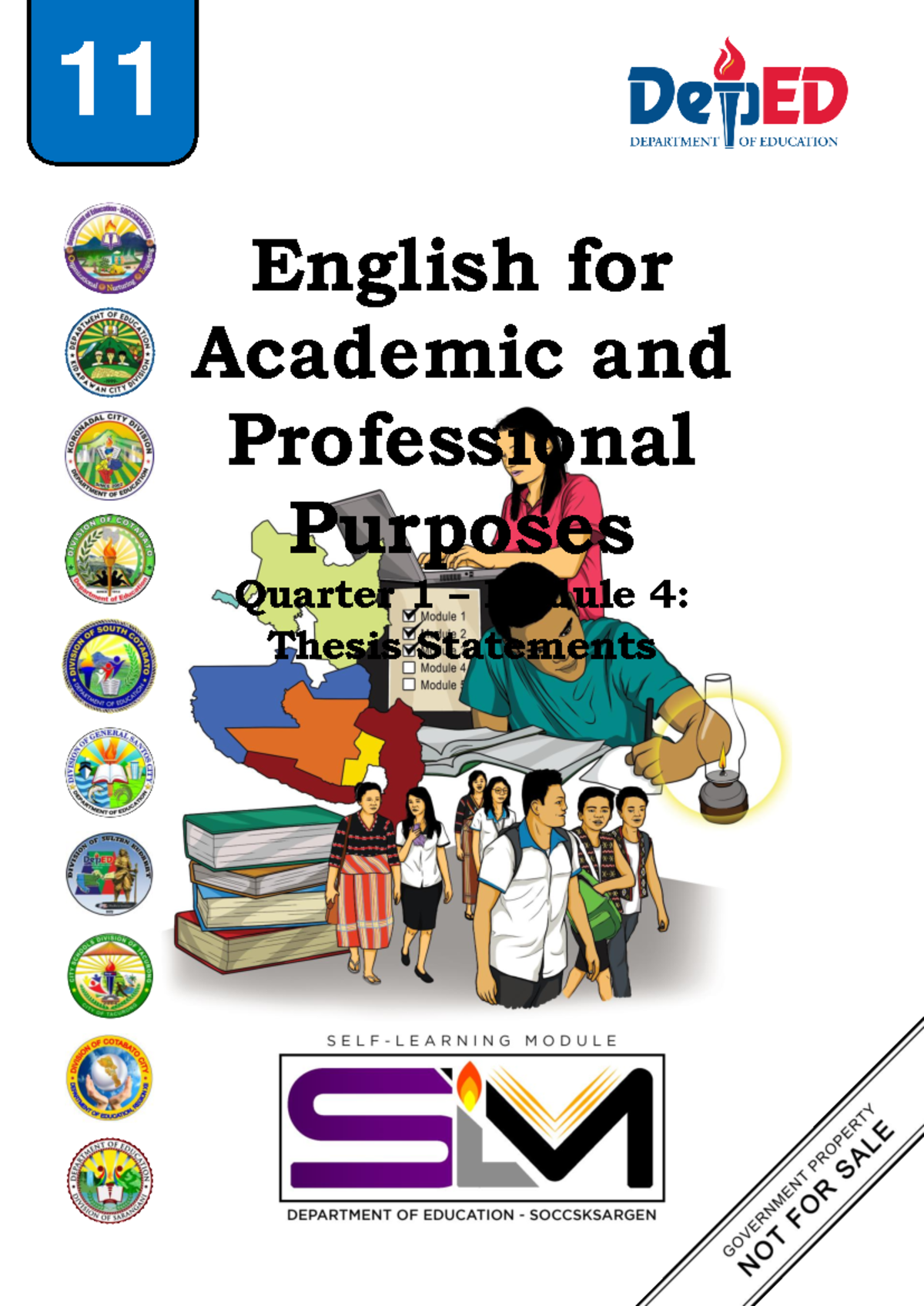 EAPP 11 Q1 - Module 4: Understanding Thesis Statements - Studocu