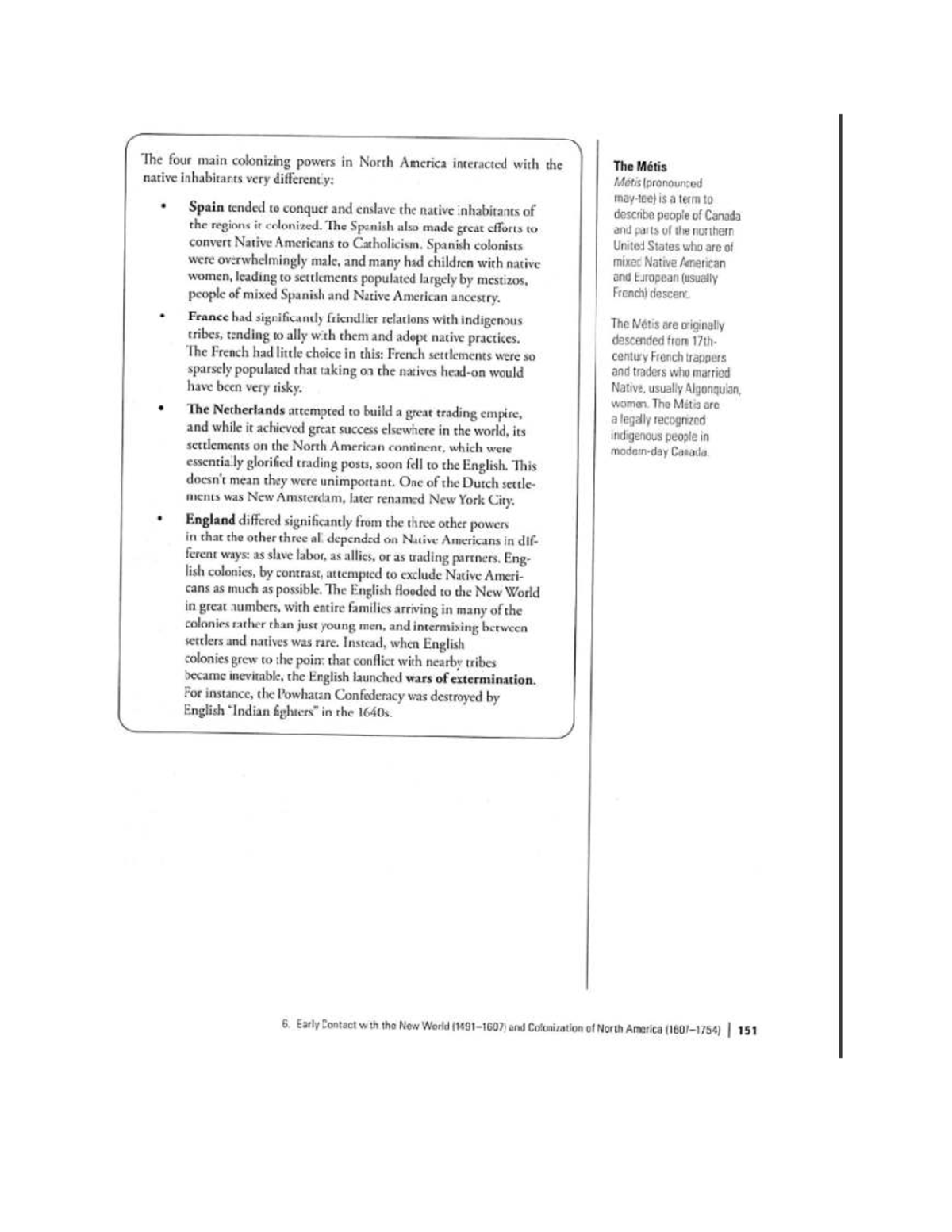 Final Exam Review Notes for EEC 101: Colonization and Native ...
