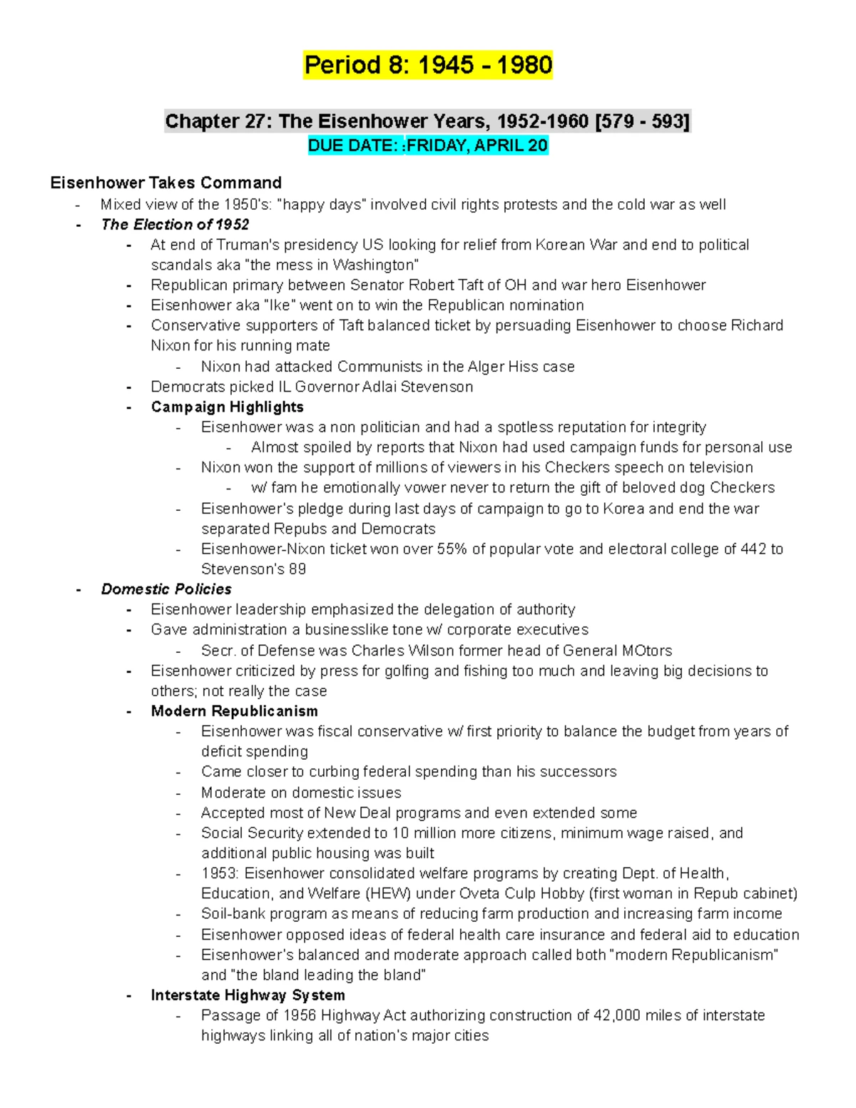 Apush Period 7 Amsco Reading Guide - AMSCO Reading Guide: Period 7: ...