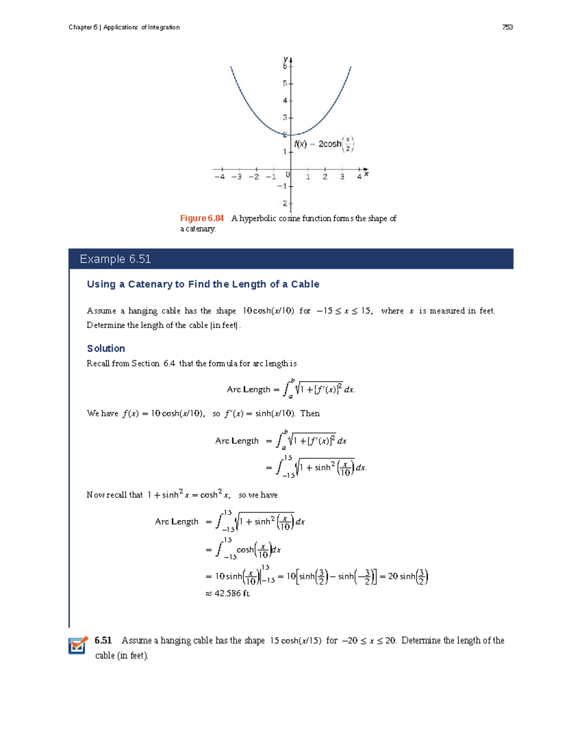 Chapter 6: Applications of Integration in Calculus 753 - Studocu