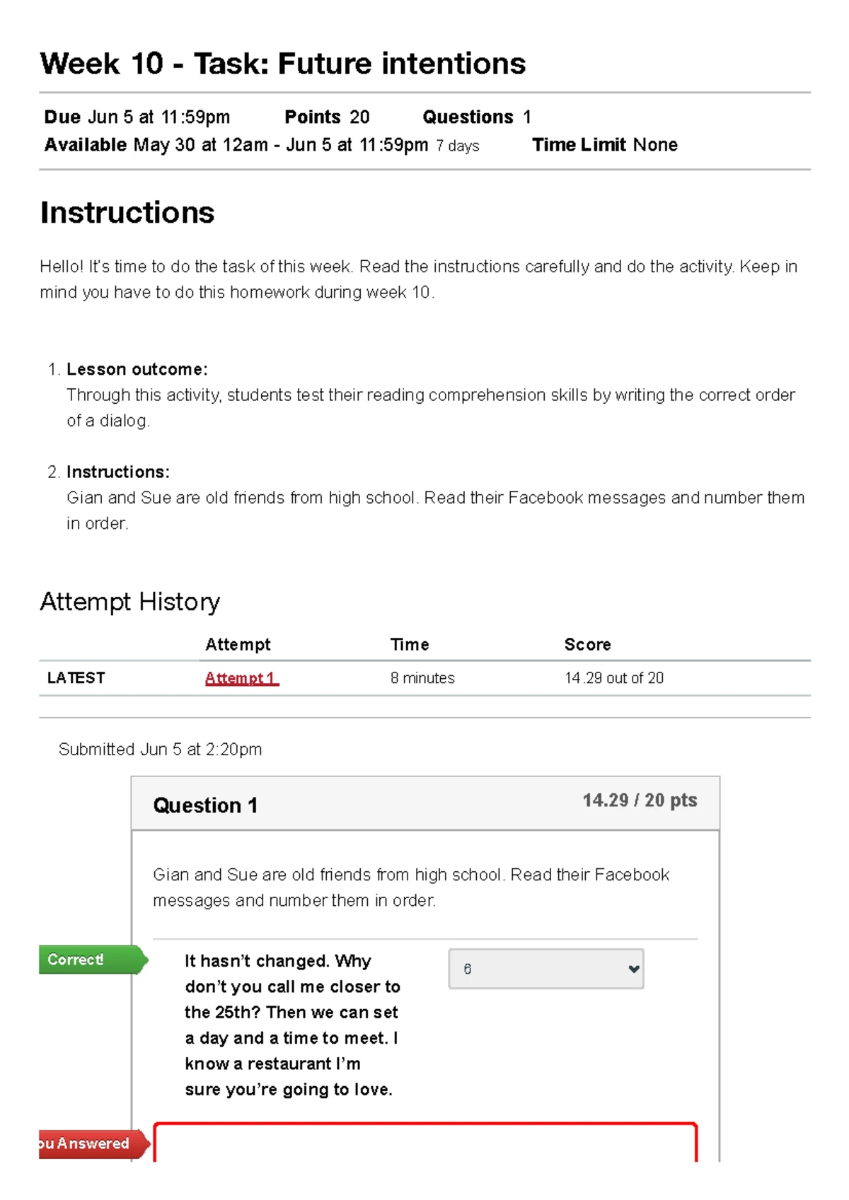 (AC-S06) Week 06 - Pre-Task Quiz: Vocabulary Questions & Answers - Studocu