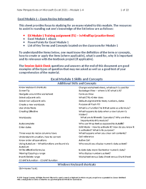 Instructions NP EX365 2021 1a - New Perspectives Excel 365/2021 ...