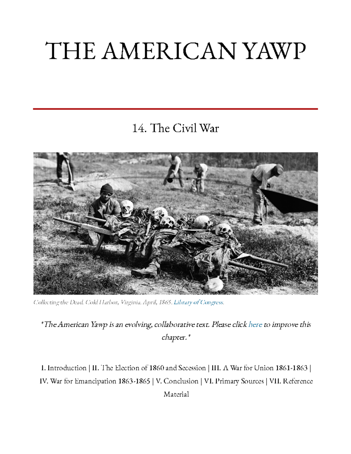 The Civil War: Key Events, Emancipation, and Lasting Impact (HIST 101 ...