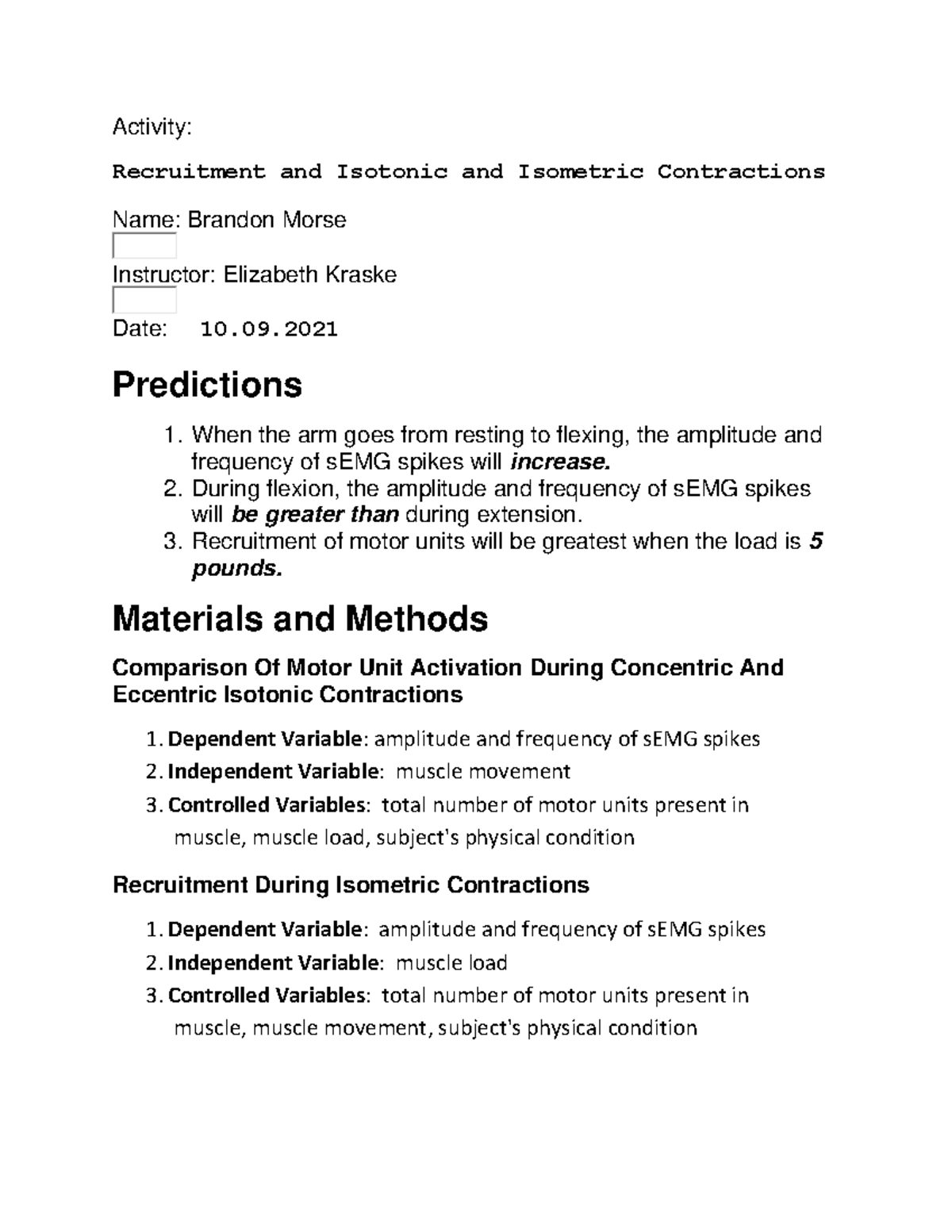 Hematology lab report anaylsis of blood types, and blood smear, use of ...
