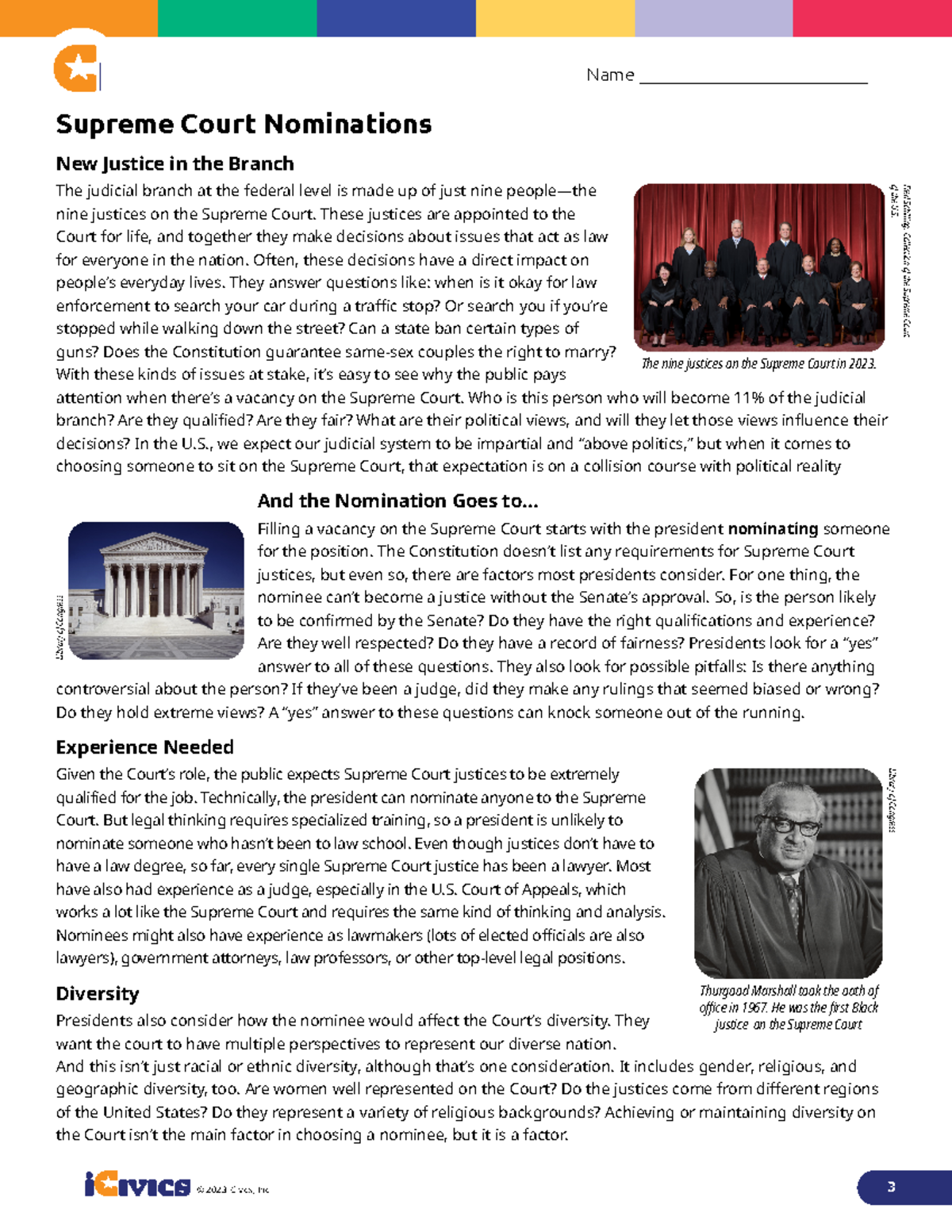 Supreme Court Nominations: Impact and Processes Explained (USA) - Studocu