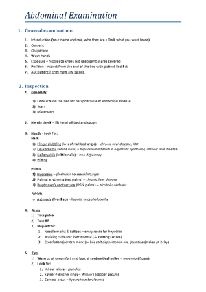 Sample history - Sample Write-Up # Patient ID: Mr. H History and ...