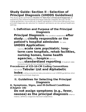 ICD-10-CM Chapter 2: Neoplasms (C00-D49) - Comprehensive Coding Guidelines - Studocu