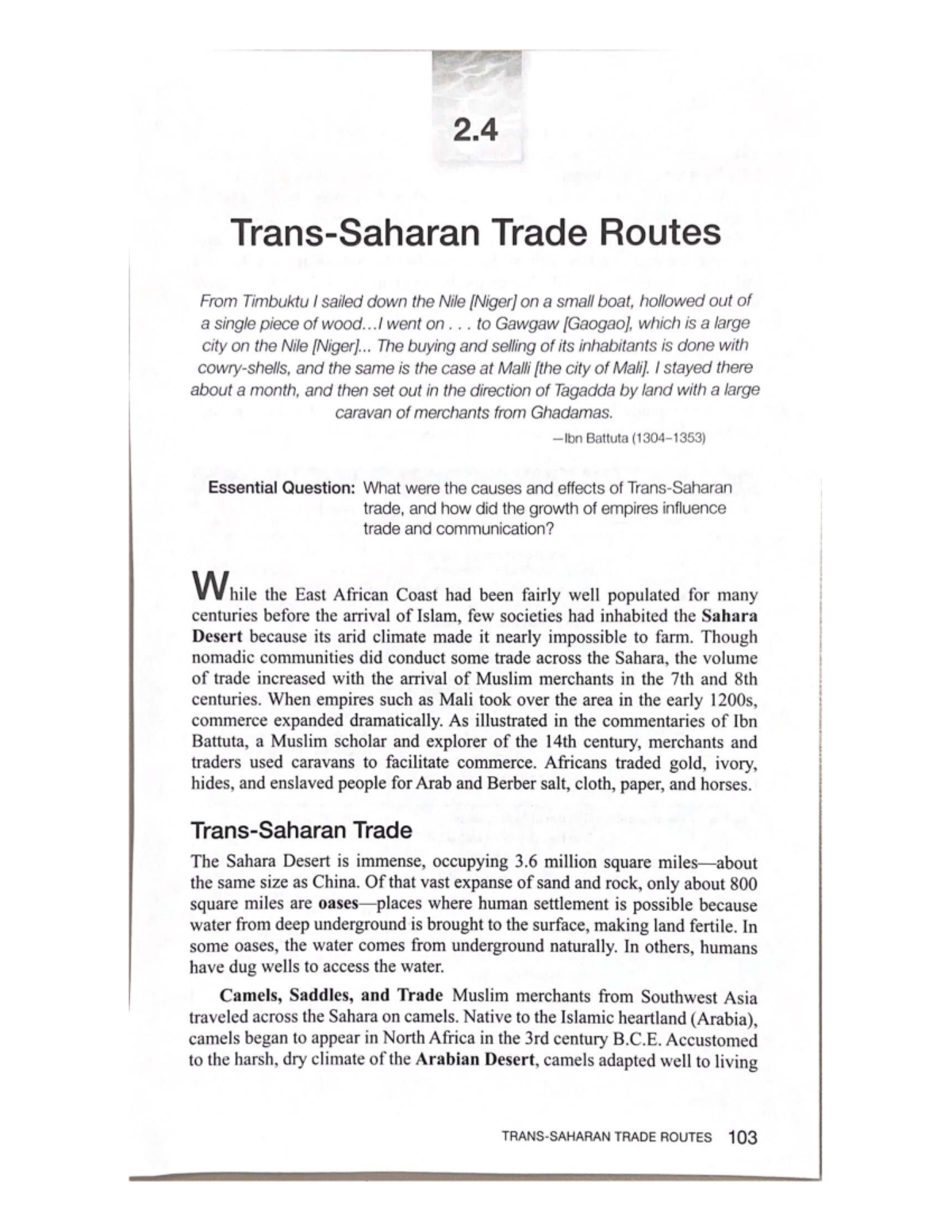 History of Mali: Sundiata, Mansa Musa & Trans-Saharan Trade - Studocu