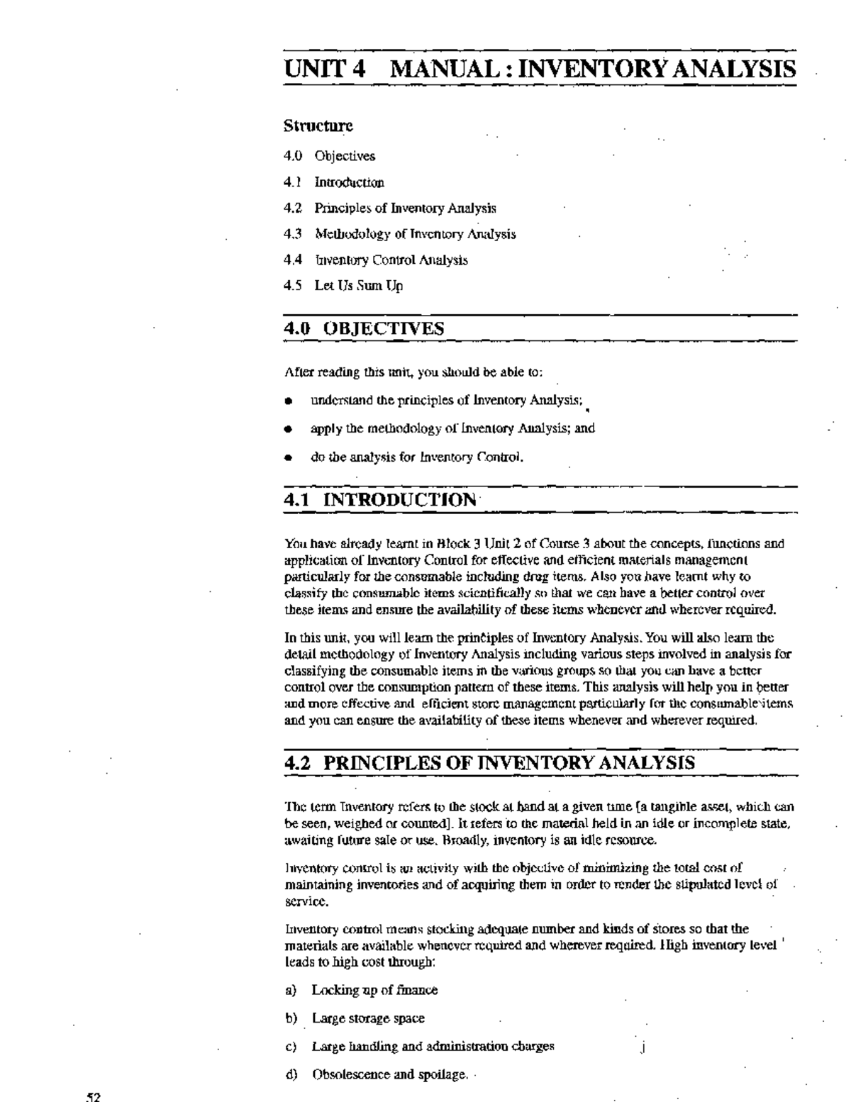 ABC and VED - Types of inventory Analysis - UNIT 4 MANUAL : INVENTORY ...