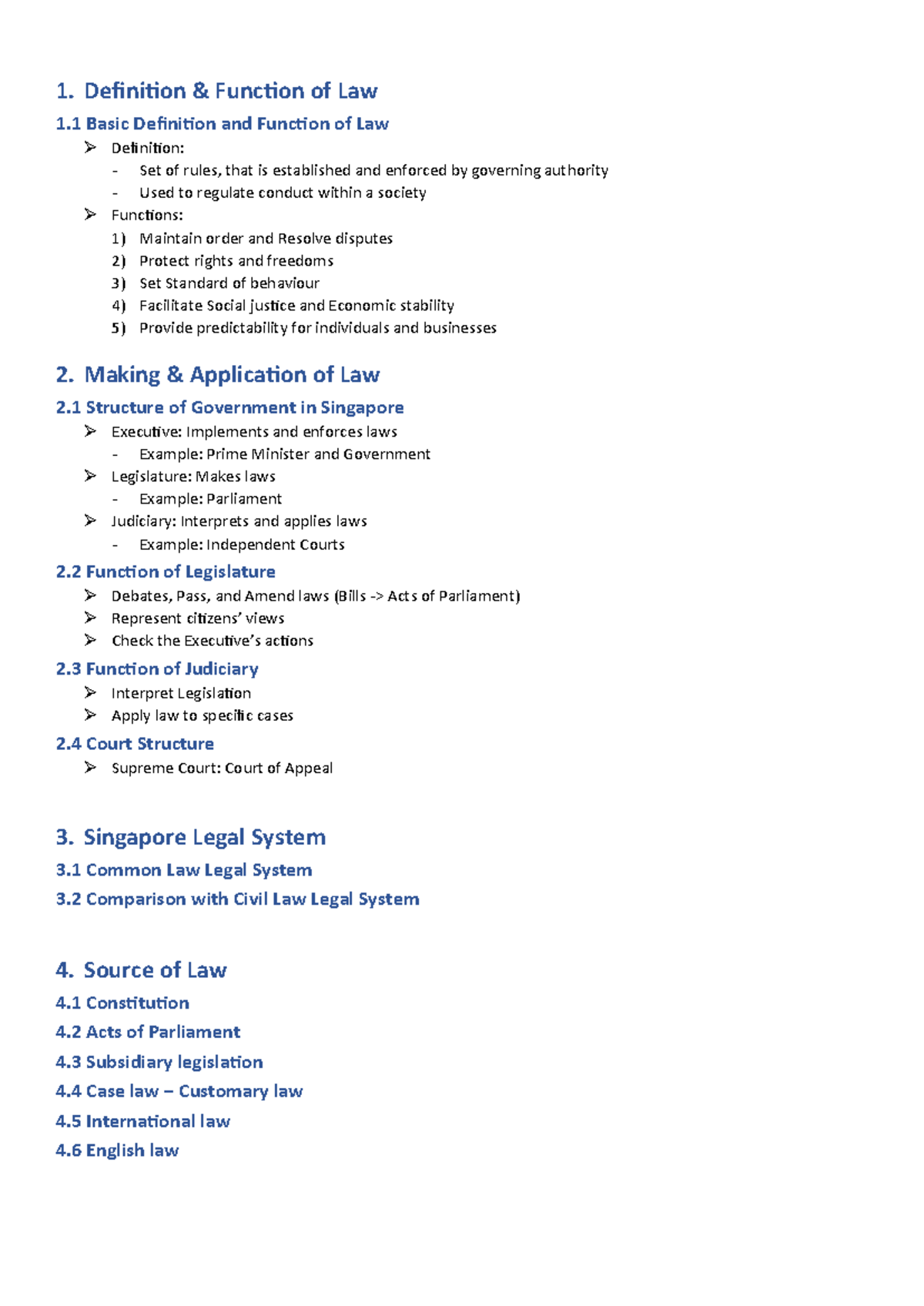 Seminar 1 - Society, Business, and Law: Understanding Legal Functions ...