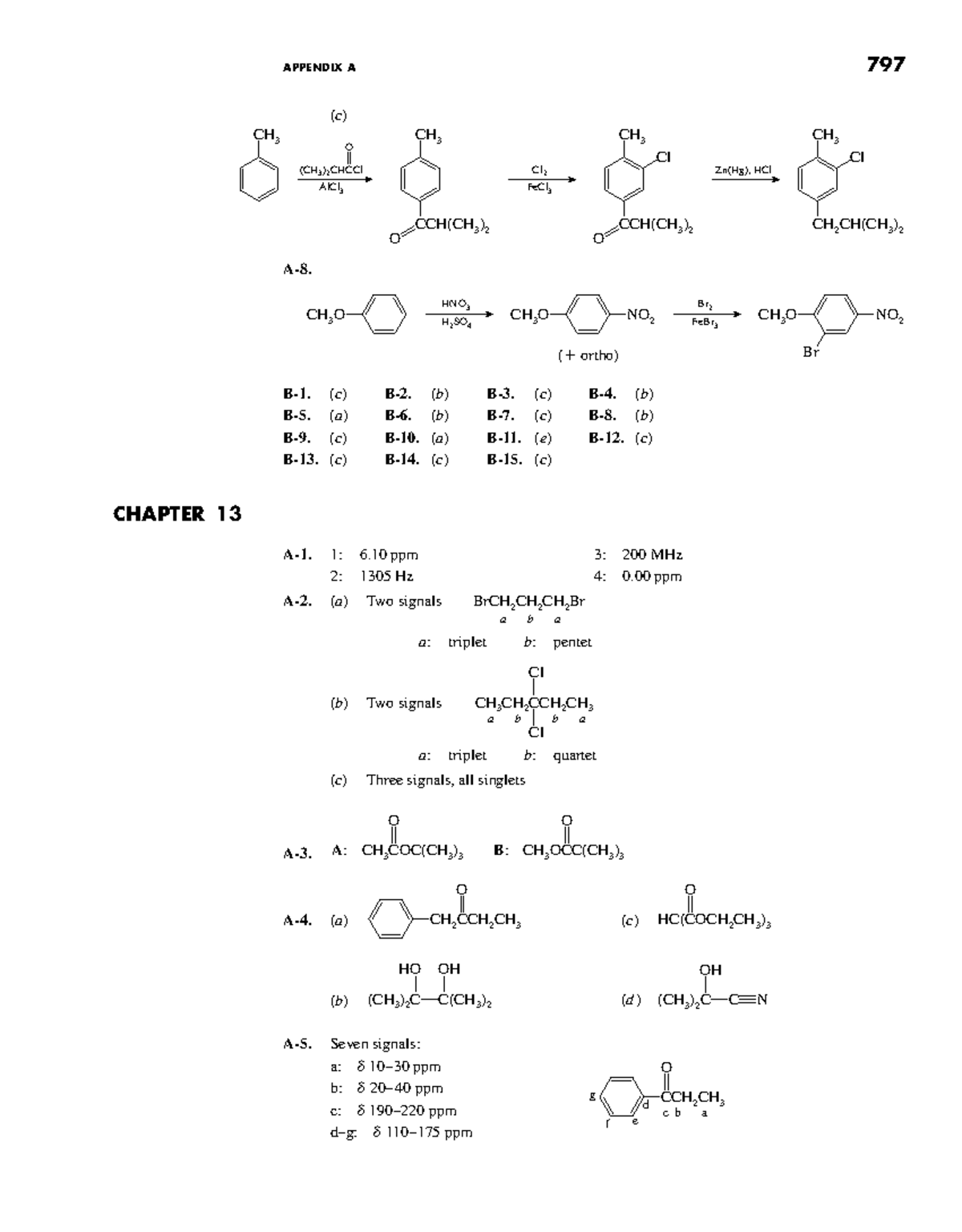 Organic Chemistry 4th Ed Solutions - CHAPTER 13 Analysis - Studocu