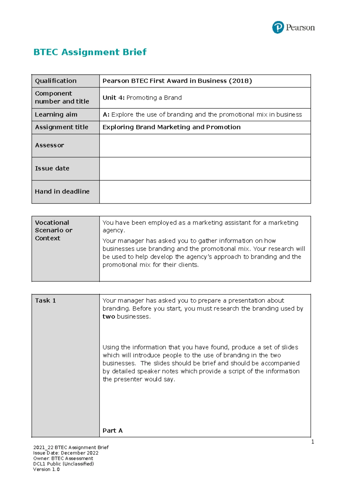 BTEC Level 2 Unit 2 Finance for Business Revision Workbook - Studocu