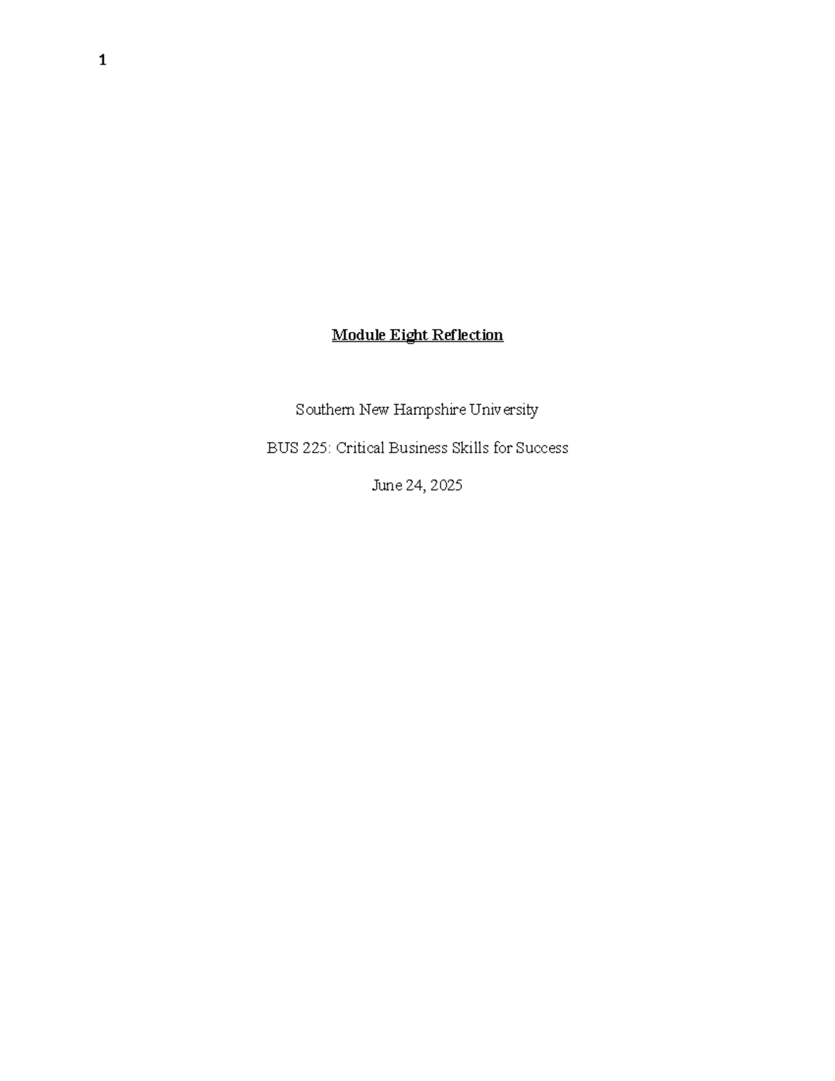 BUS 225: Module Eight Reflection on Automotive Industry Insights - Studocu