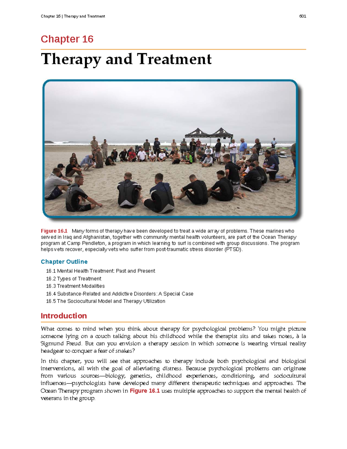 Chapter 16: Therapy and Treatment Overview - Studocu