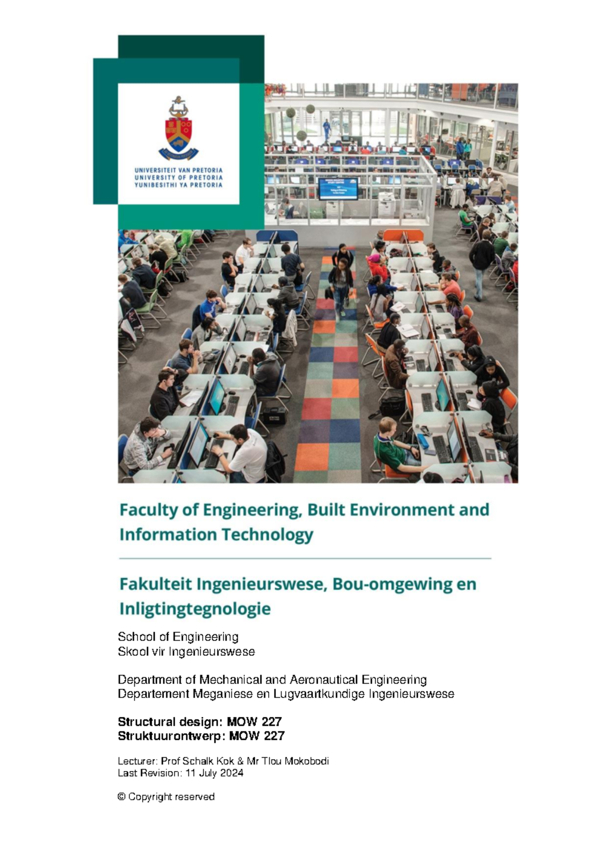 Structural Design Study Guide: MOW 227 - Studocu