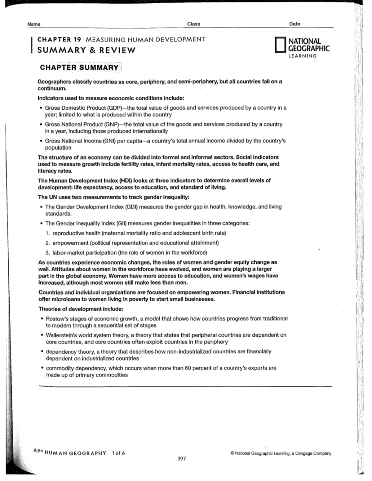 Chapter 19 Summary & Review for Course #19 - Studocu