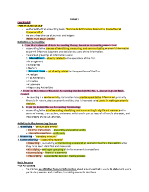 FABM2-12 Q1 W1 Module-1 - FABM - Quarter 1 Module New Normal ABM for ...