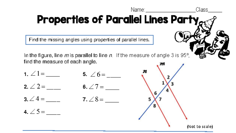 Properties of Parallel Lines: Angle Measures & Relationships - Studocu